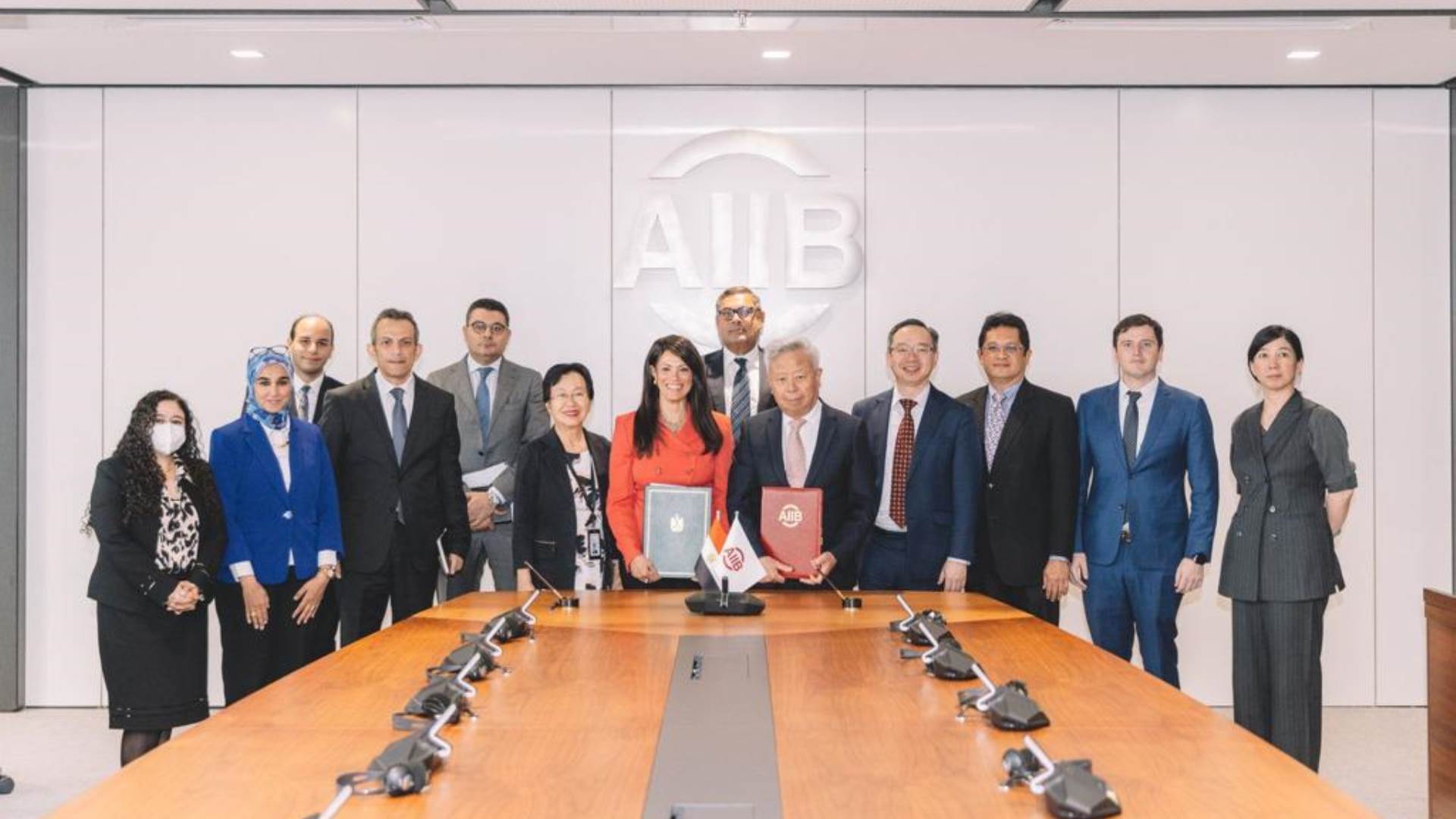 FirstBank | Minister of International Cooperation Signs €250 Mn Agreement with AIIB for Abu Qir ...